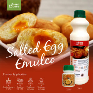 The Richness of Salted Egg Flavour - Green House Ingredient Sdn Bhd